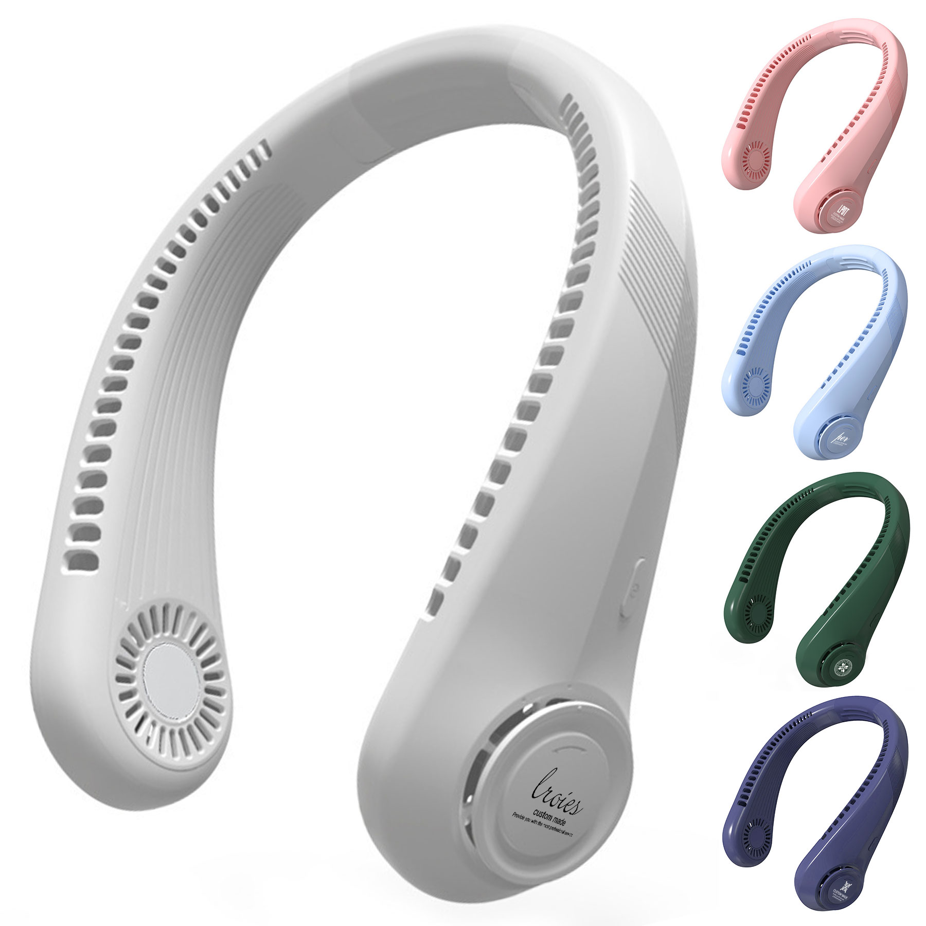 Portable USB Neck Fan / Hands Free Bladeless Fan