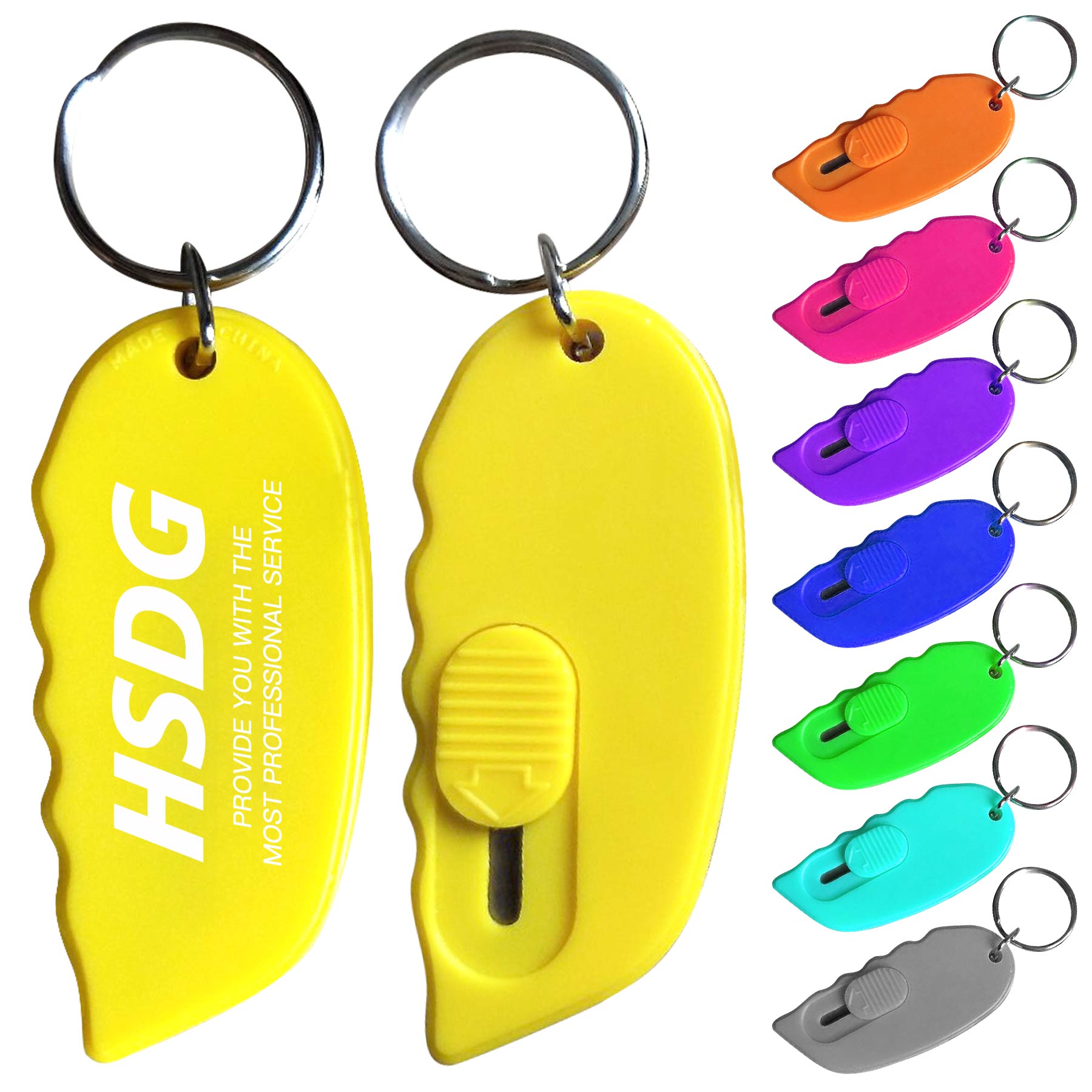 Mini Box Opener With Blade Key Chain