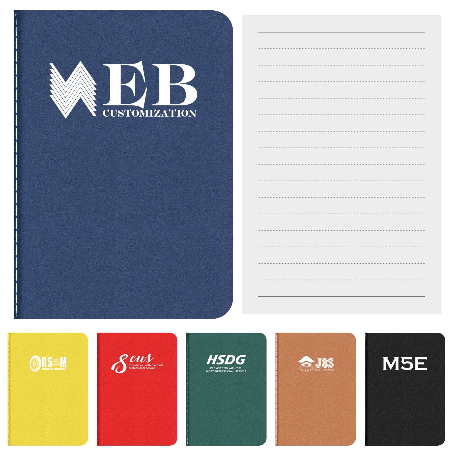 A6 Solid Color NotePad