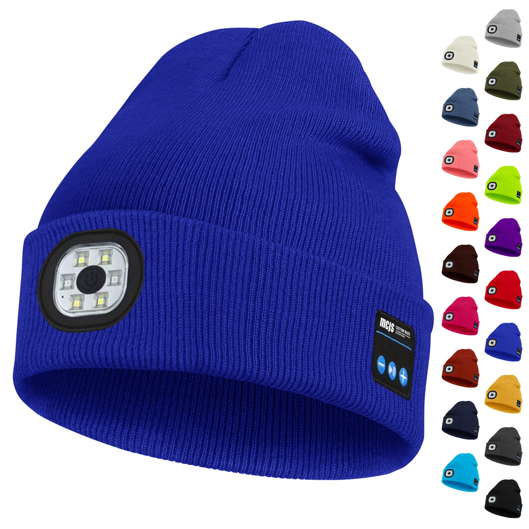 LED Lighted Bluetooth Beanie Hat